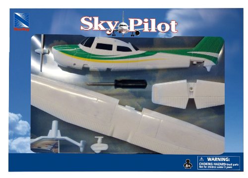 NewRay 1:42 Cessna 172 Skyhawk with Wheel Diecast Aircraft,