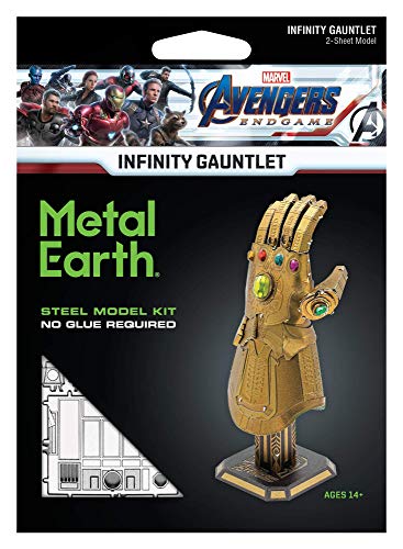 Metal Earth Marvel Avengers Infinity Gauntlet 3D Metal Model Kit Fascinations