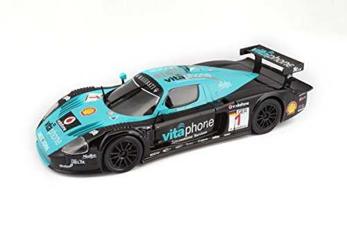 Bburago 1:24 Scale Race Maserati MC12 Model Car (Black/Blue)