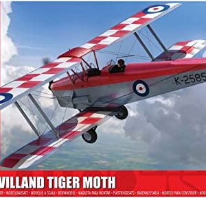 Airfix de Havilland DH82a Tiger Moth 1:48 Military Aviation Plastic Model Kit A04104