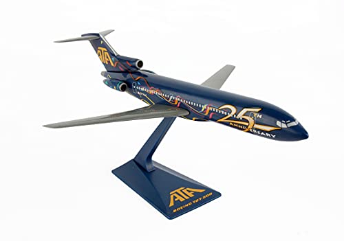 Flight Miniatures ATA American Trans Air 25th Anniversary Boeing 727-200 1:200 Scale Display Model