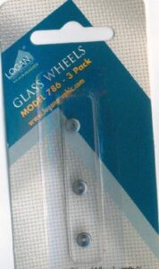 logan graphics replacement glass cutter wheels use with logan 704-1 glass cutter elite-replacement glass cutting wheel blades