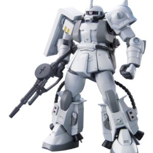 Bandai Hobby MS-06R-1A Zaku II Shin Matsunaga High Grade Universal Century Figure Model Kit (BAS5057749)