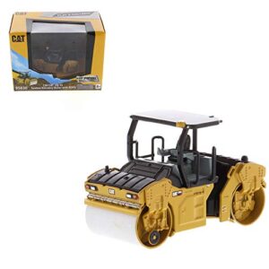 1:64 scale caterpillar cb-13 tandem vibratory roller with rops – construction metal series by diecast masters – 85630- authentic cat trade dress and paint – made of diecast metal with plastic parts