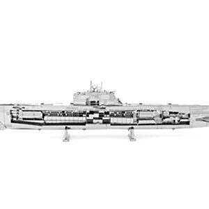 Metal Earth German U-Boat Type XXI 3D Metal Model Kit Fascinations