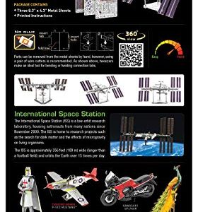 Metal Earth Premium Series International Space Station 3D Metal Model Kit Fascinations