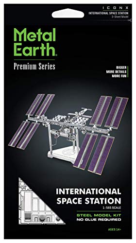 Metal Earth Premium Series International Space Station 3D Metal Model Kit Fascinations