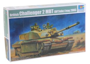 trumpeter operation telic basra iraqi 2003 british challenger ii main battle tank (1:35 scale)