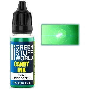 Green Stuff World –Candy Ink for Models and Miniatures Jade Green 1737