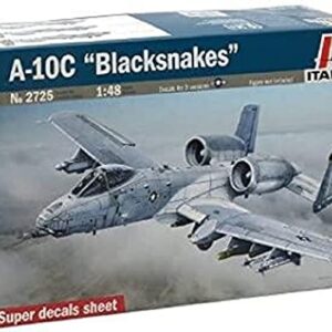 Italeri 2725S A-10C Blacksnakes Model Aircraft 1: 48