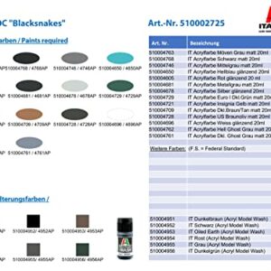 Italeri 2725S A-10C Blacksnakes Model Aircraft 1: 48