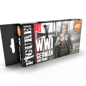 AK Interactive 3G WWI German Uniform - Plastic Modelling Paints & Accessories, Item # AK-11629