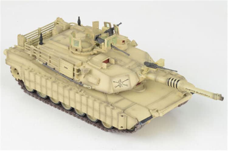 Panzerkampf M1A2 Abrams TUSK US Army 4th Armored Div 1/72 DIECAST Tank Pre-Built Model