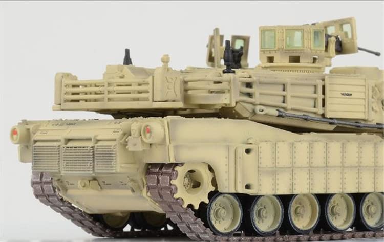 Panzerkampf M1A2 Abrams TUSK US Army 4th Armored Div 1/72 DIECAST Tank Pre-Built Model