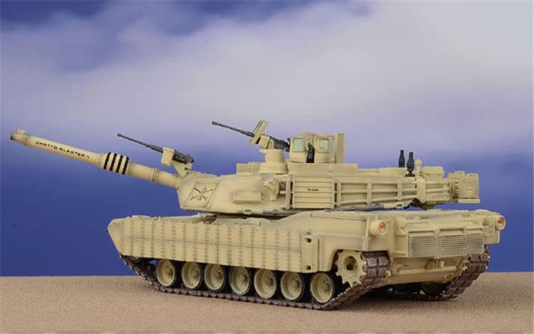 Panzerkampf M1A2 Abrams TUSK US Army 4th Armored Div 1/72 DIECAST Tank Pre-Built Model