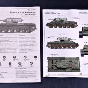 Trumpeter 1/35 Soviet KV1's Ehkranami Tank