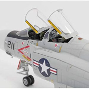 1/48 USN F-4J VF-84 Jolly Rogers 12305 with 3 Lifelike Pilot Figures - Plastic Model Kit