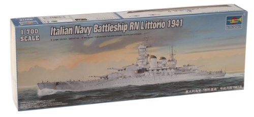 Trumpeter 1/700 RN Littorio Italian Navy Battleship 1941 Model Kit