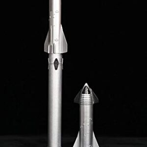 SpaceX Starship Rocket Model Super Heavy Rocket BFR Model Decoration Desktop Home Office Ornaments, 12.5 inches