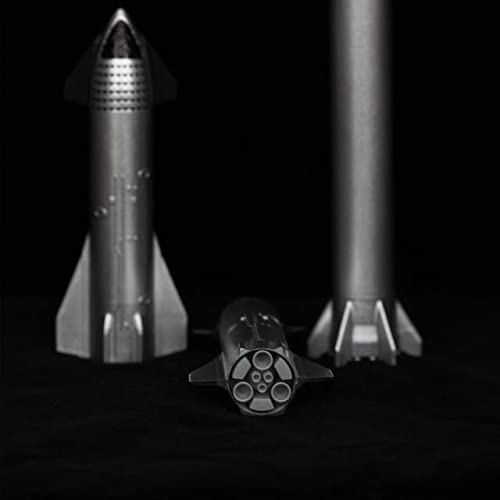 SpaceX Starship Rocket Model Super Heavy Rocket BFR Model Decoration Desktop Home Office Ornaments, 12.5 inches