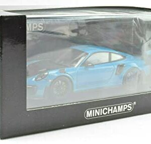 Minichamps x Premium Hobbies 911 991.2 Miami Blue GT2 RS 1:43 Diecast Car 413067240