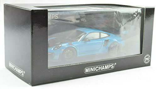 Minichamps x Premium Hobbies 911 991.2 Miami Blue GT2 RS 1:43 Diecast Car 413067240