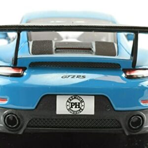 Minichamps x Premium Hobbies 911 991.2 Miami Blue GT2 RS 1:43 Diecast Car 413067240