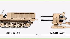 496 Pcs Hc WWII /2274/ Sd.Kfz.7/1&2Cm Flakvierli -Executive Edition