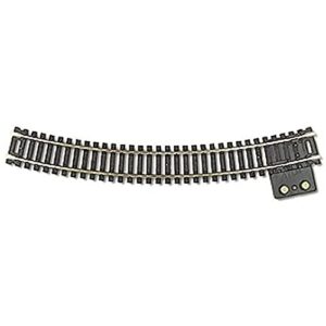 code 100 nickel silver 18″ radius terminal snap-track (1) ho scale atlas trains