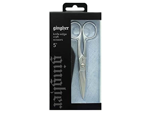 Gingher 5 in. Knife Edge Craft Scissors