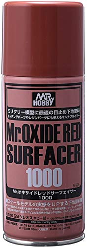 B525 Mr. Oxide Red Surfacer (Rust) 1000, GSI Creos