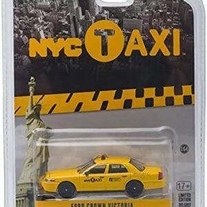 Greenlight Hobby Exclusive 2011 Crown Victoria NYC Taxi 1/64 Scale 29773