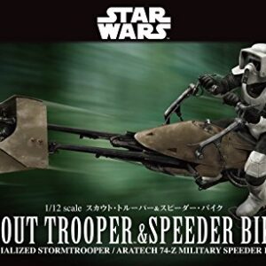 Bandai Hobby Star Wars 1/12 Scout Trooper & Speeder Bike Star Wars