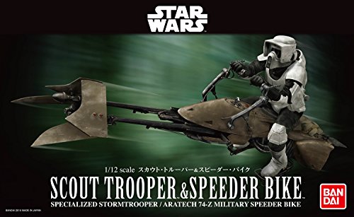 Bandai Hobby Star Wars 1/12 Scout Trooper & Speeder Bike Star Wars