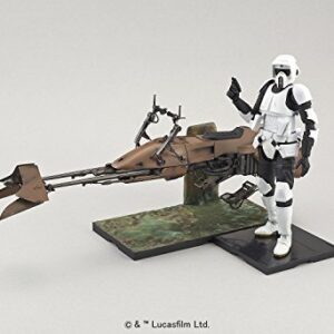 Bandai Hobby Star Wars 1/12 Scout Trooper & Speeder Bike Star Wars