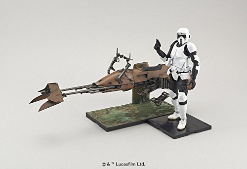 Bandai Hobby Star Wars 1/12 Scout Trooper & Speeder Bike Star Wars