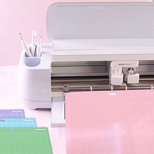 ZOCONE 13 Pcs Cutting Mats for Cricut, 12”x12” Variety Grip Sticky Non-Slip Durable Cutting Mats for Cricut Maker, Explore Air Series, Replacement Accessories for Cricket