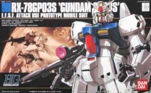 bandai hobby #25 rx-78gp03s gundam, bandai hguc action figure