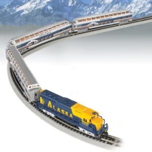 Bachmann Trains - McKinley Explorer Ready To Run Electric Passenger Train Set - N Scale , Navy