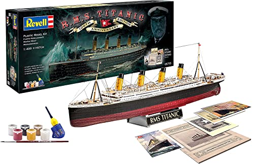 Revell 05715 1:400 RMS Titanic 100th Anniversary Edition Gift Set