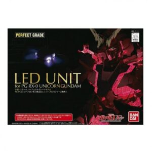 bandai – kit led gundam – pour rx-0 unicorn pg 1/60 – 4543112943668