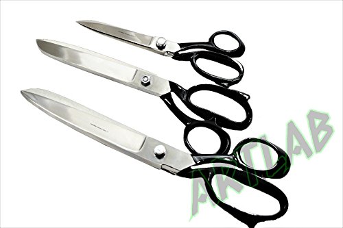 German Premium Tailor Scissors Heavy Duty Fabric Cutting Tailor Shear Upholstery 12 inch Dressmaking Sewing Scissors CYNAMED