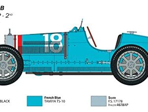 Italeri IT4710 4710 Bugatti Type 35B, 1/12 Scale, Plastic Kit, Modeling