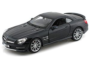 bburago mercedes-benz sl65 amg, black 21066 – 1/24 scale diecast model toy car