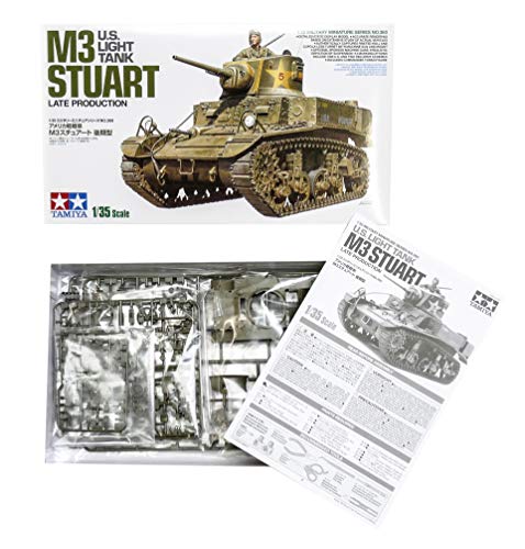 TAMIYA 35360 1/35 US Light Tank M3 Stuart Plastic Model Kit