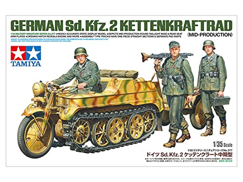 Tamiya 1/35 German Sd.Kfz.2 Kettenkraftrad TAM35377 Plastic Models Armor/Military 1/35