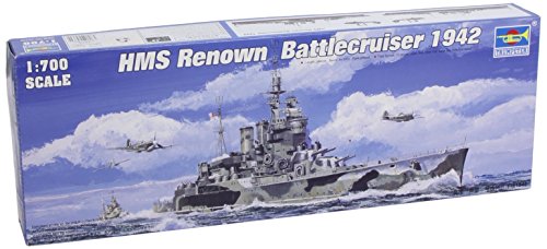 Trumpeter 1/700 HMS Renown British Battle Cruiser 1942 Model Kit