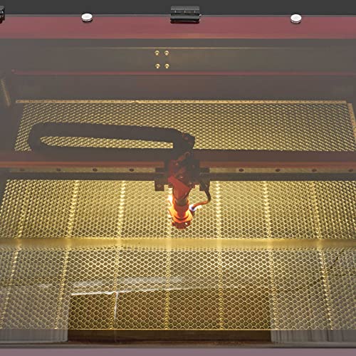 OMTech 80W CO2 Laser Engraver Machine, 20x28 Inch Laser Etching Machine with Water Chiller & Autofocus, Laser Engraving Machine with Motorized Workbed Air Assist & Ruida Controls for Home Office DIY