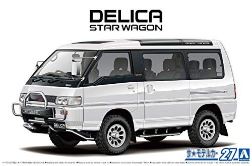 Aoshima 1/24 Scale P35W Delica Star Wagon '91 - Plastic Model Building Kit # 6139