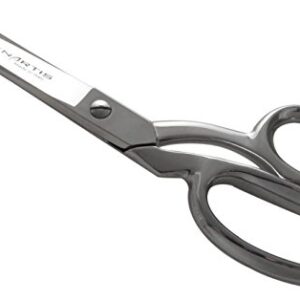 8 Inch Fabric, Dressmaking, Sewing Scissors with Black Scabbard - Tenartis 363 Made in Italy